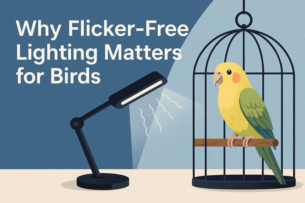 Bird Lighting Blog | Safe, Natural, UVB-Free Indoor Light for Birds – M ...